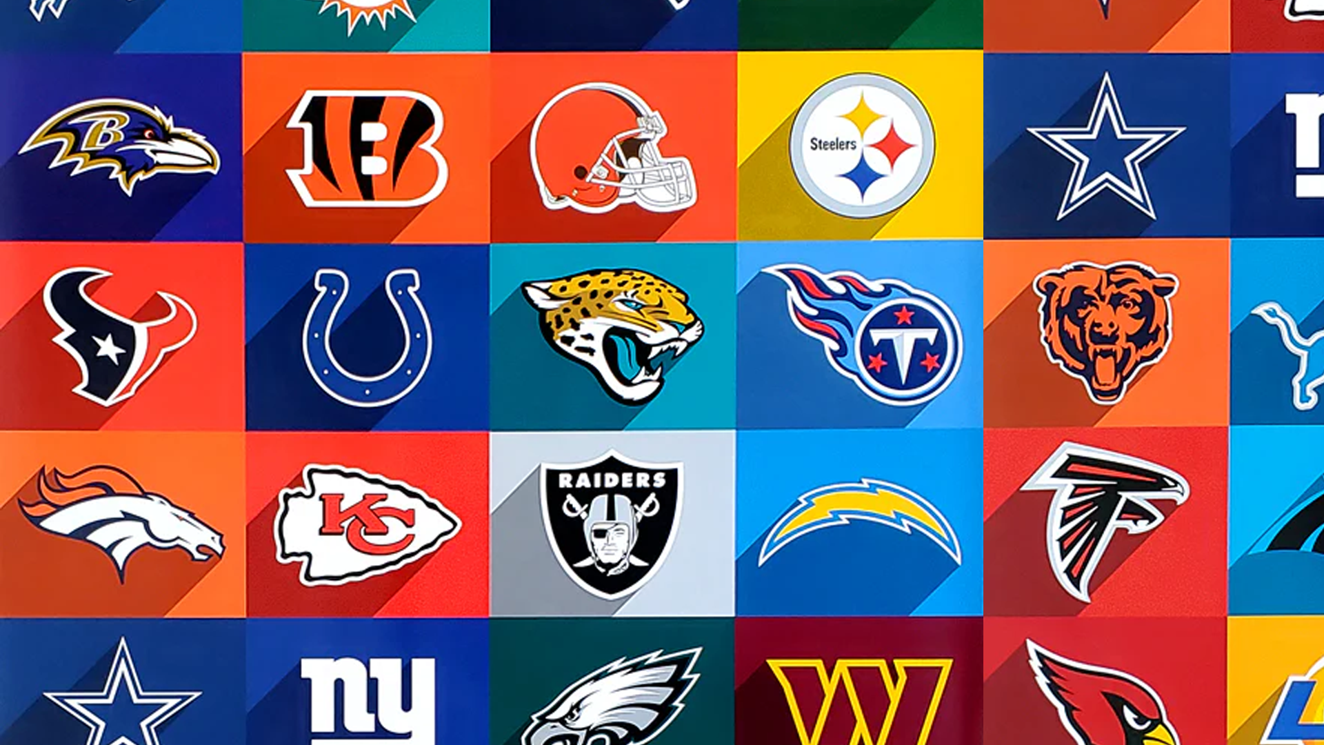 Pro Football Team Logos